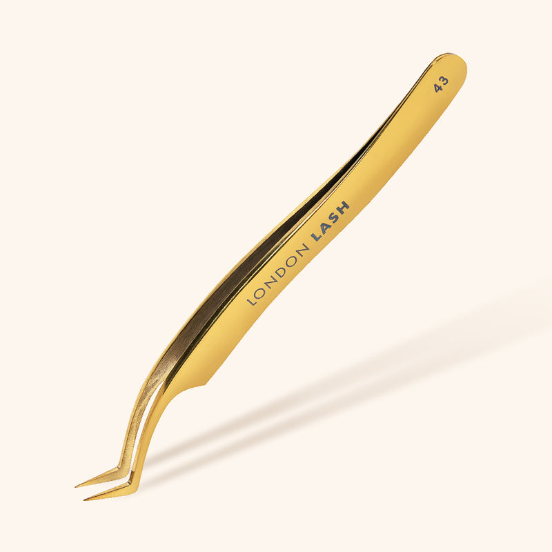 Lash Tweezers - Wide Tip Mega Volume Tweezers | London Lash